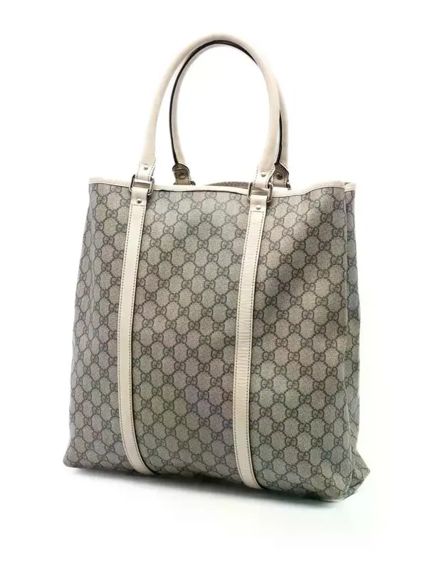 Gucci Gg Supreme Canvas Joy Vertical Tote Bag - Neutrals