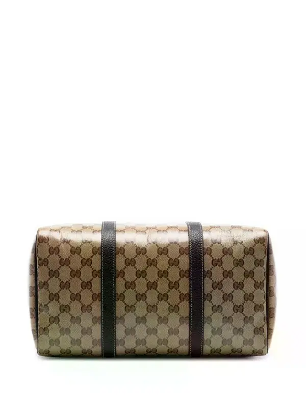 Gucci Medium Gg Crystal Joy Boston Bag - Neutrals