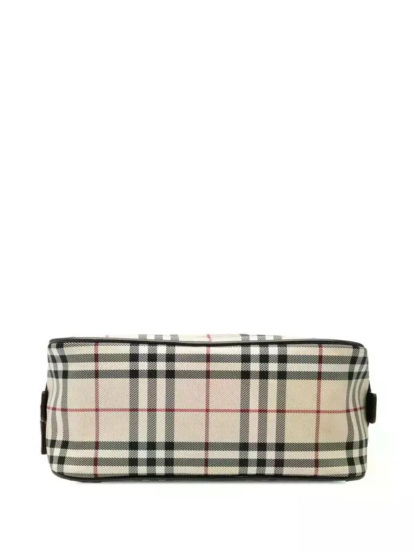 Burberry House Check Canvas Handbag