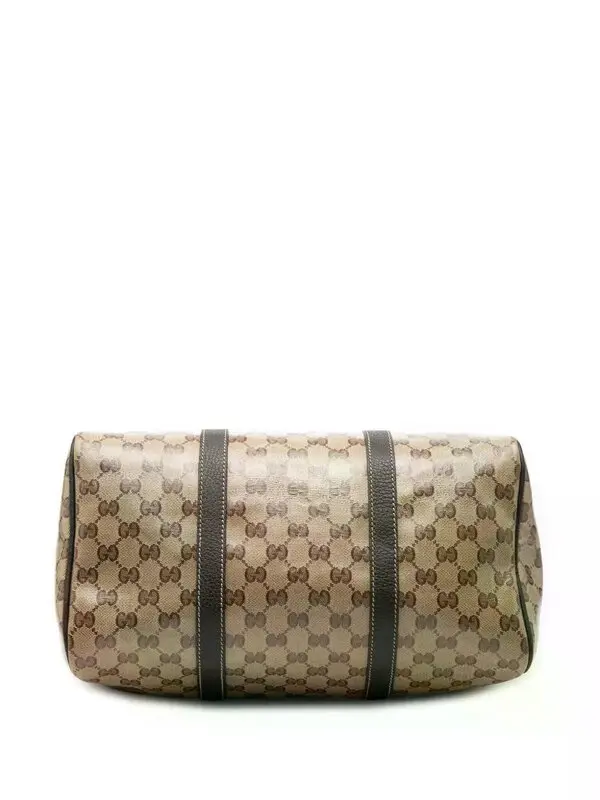 Gucci Gg Crystal Joy Boston Bag - Neutrals