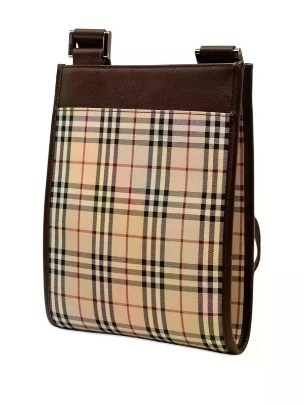 Burberry House Check Canvas Crossbody Bag