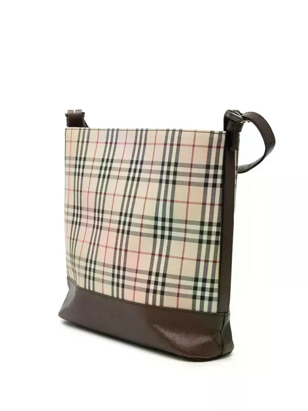 Burberry House Check Canvas Shoulder Bag