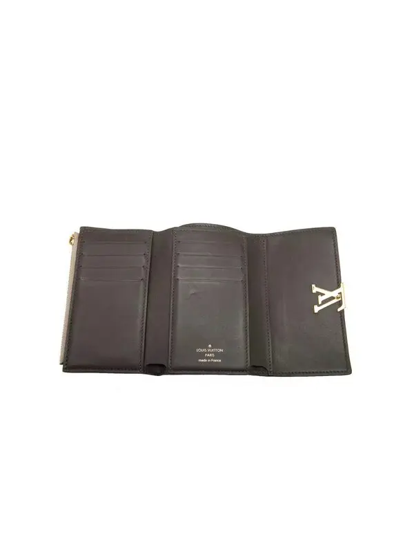 LOUIS VUITTON 2015-2026 Taurillon Capucines Compact Wallet Small Wallets - Neutrals