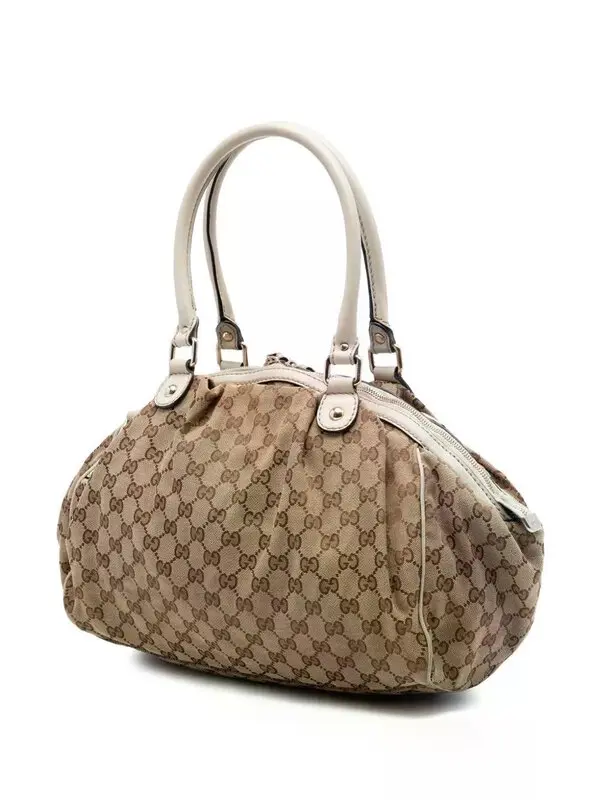 Gucci Sukey Satchel - Neutrals