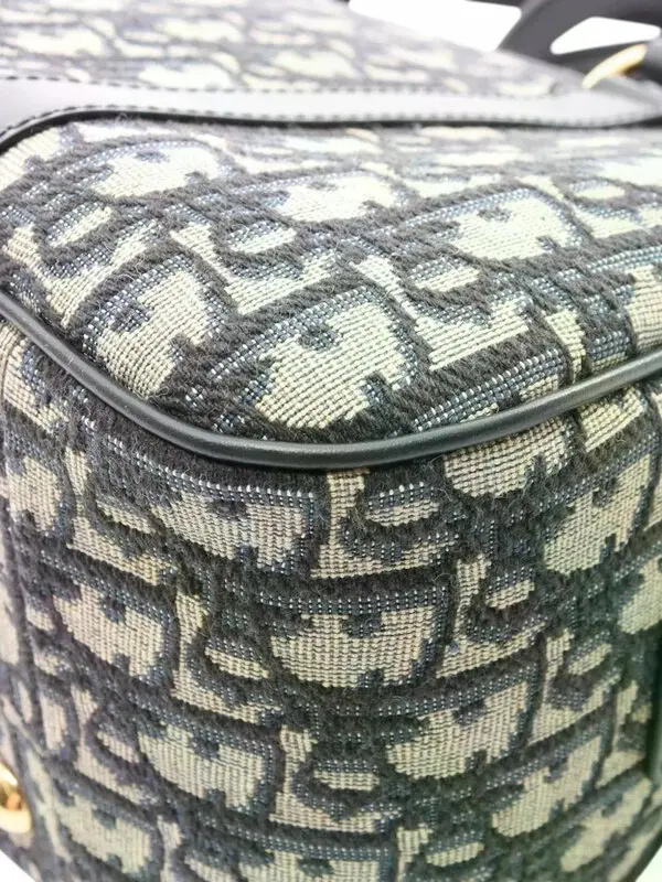 Dior D-vibe Bowling Bag Satchel - Neutrals