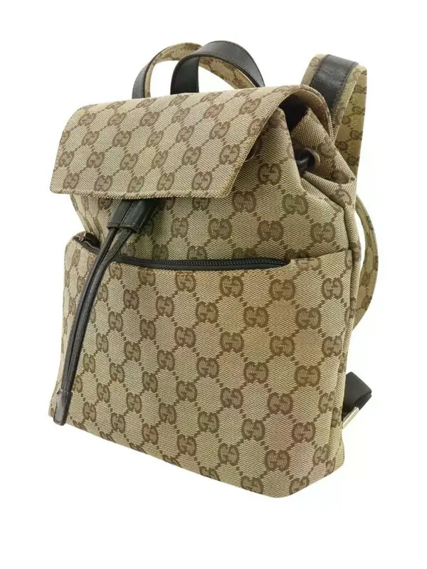 Gucci Gg Canvas Backpack