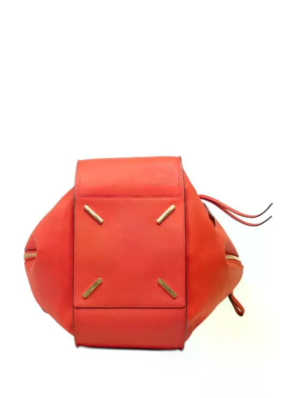 Loewe Calfskin Hammock Satchel - Red