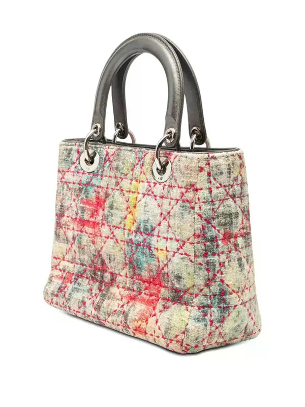 Dior Medium Lady Satchel - Neutrals