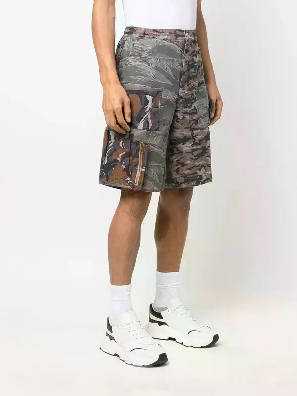 DIESEL® Camouflage Print Bermuda Shorts