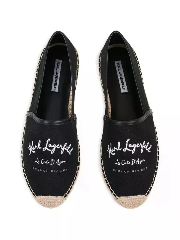 Karl Lagerfeld Braided Sole Espadrilles