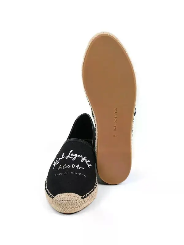 Karl Lagerfeld Braided Sole Espadrilles