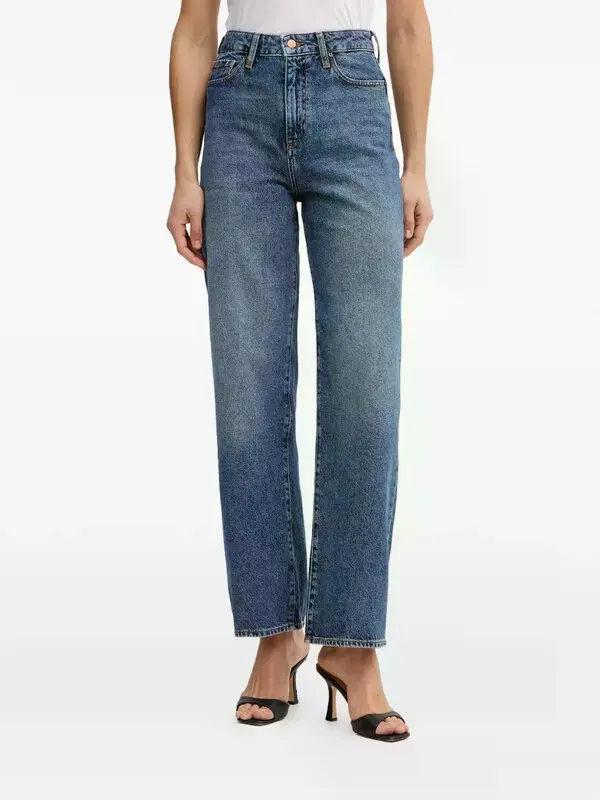 Armani Exchange Logo Patch Jeans