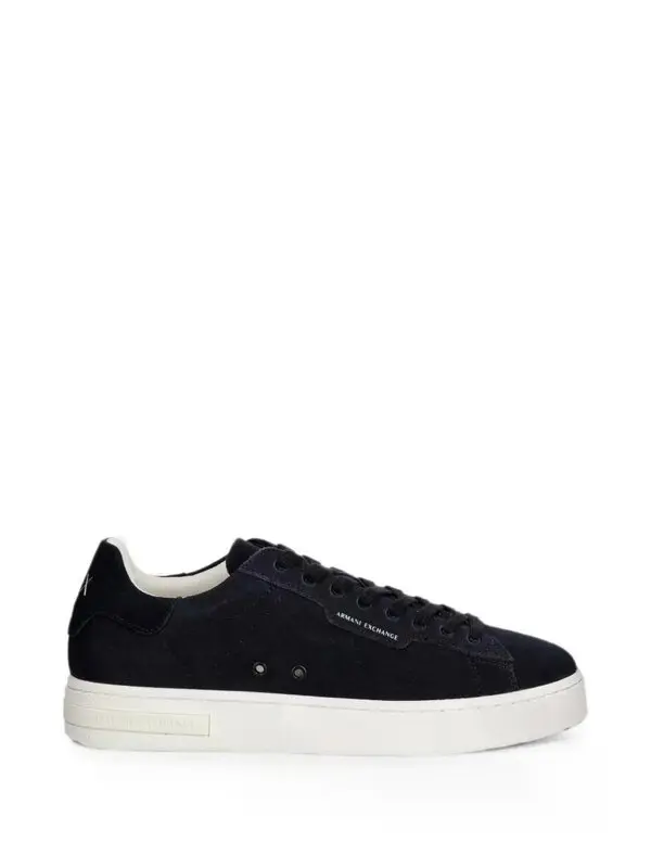 Armani Exchange Suede Lace-up Sneakers