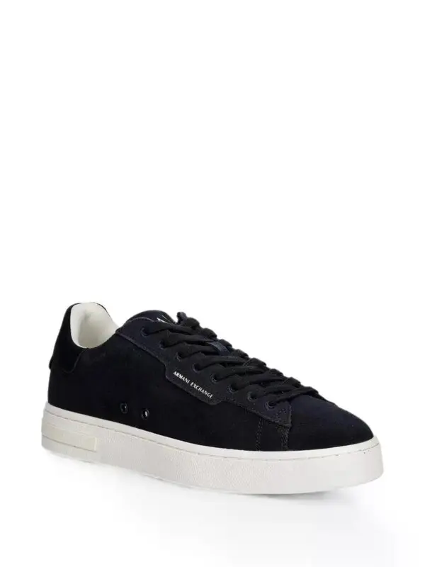 Armani Exchange Suede Lace-up Sneakers