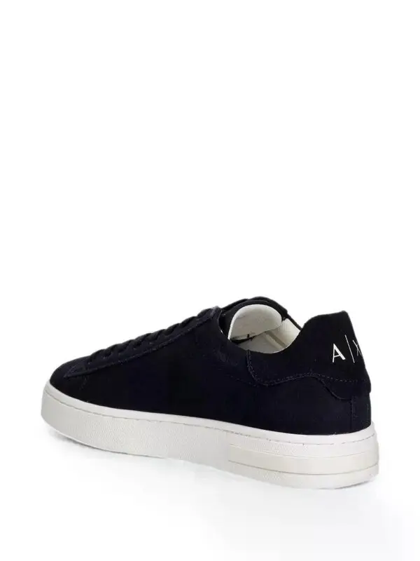 Armani Exchange Suede Lace-up Sneakers