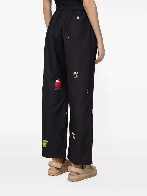 SOULLAND Drawstring Waist Trousers