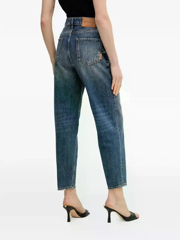 Armani Exchange Faded Effect Jeans