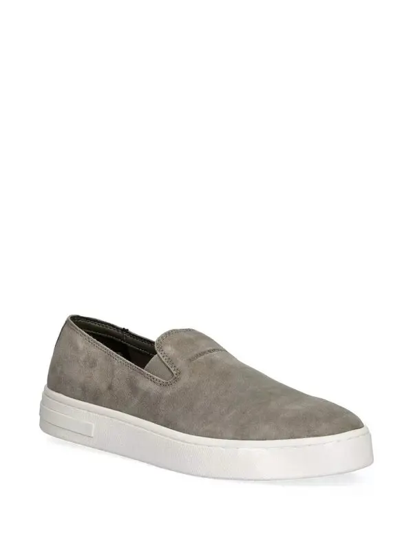 Armani Exchange Logo-embossed Slip-on Sneakers