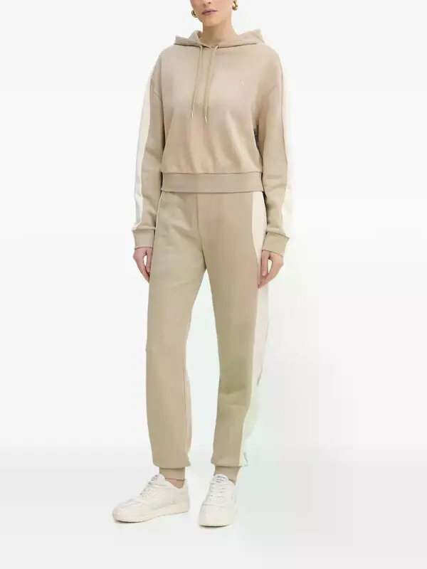 Armani Exchange Logo Embroidered Track Pants