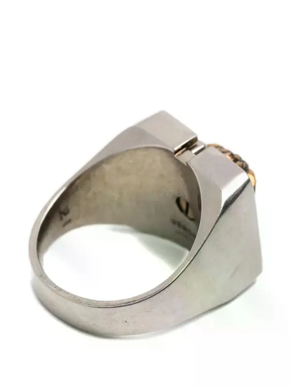 Versace Medusa Head Signet Ring