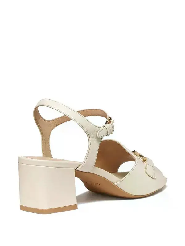 Geox Horsebit Detail Buckled Sandals - Neutrals