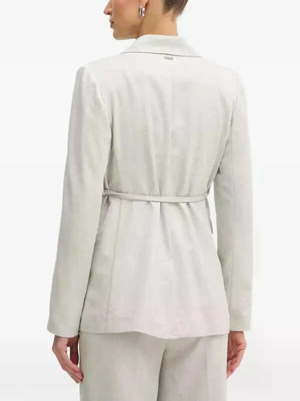 FRACOMINA Belted Notch-lapel Blazer