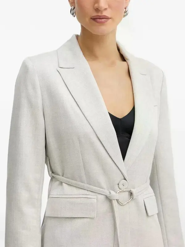 FRACOMINA Belted Notch-lapel Blazer