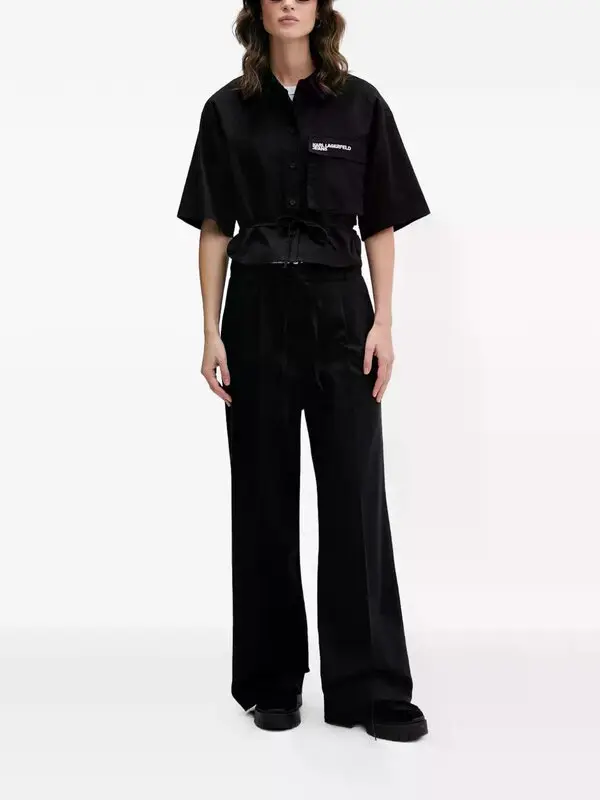 Karl Lagerfeld Cropped Shirt