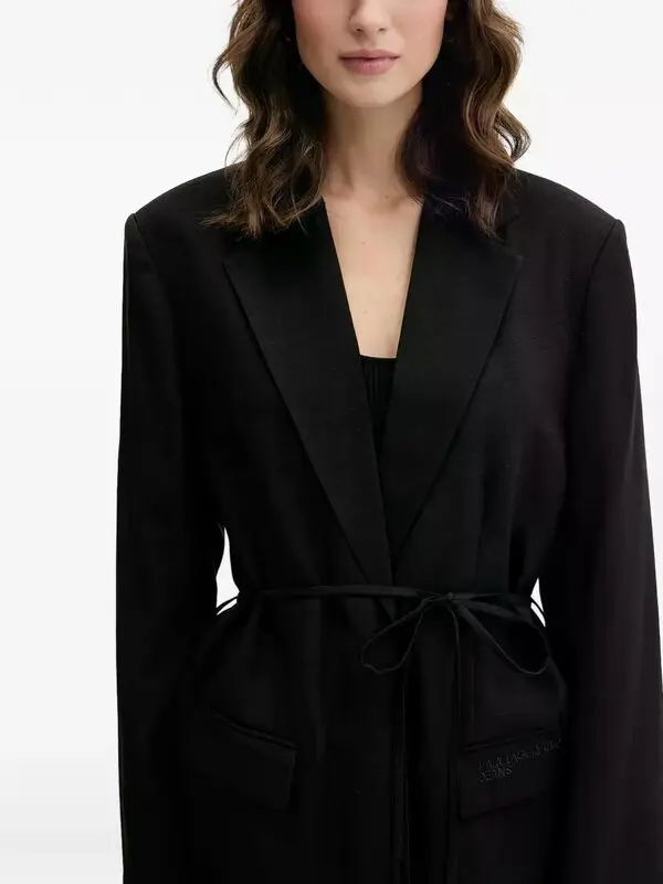 Karl Lagerfeld Tie-waist Blazer