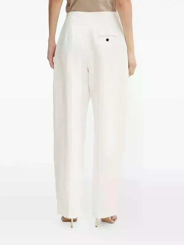 Karl Lagerfeld Pleated Wide-leg Trousers