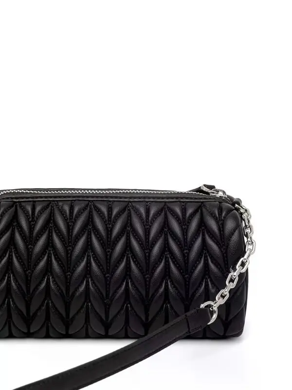 Karl Lagerfeld Quilted Leather Shoulder Bag