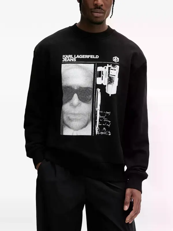 Karl Lagerfeld Graphic Print Sweatshirt