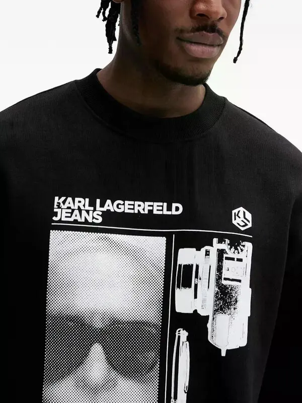 Karl Lagerfeld Graphic Print Sweatshirt
