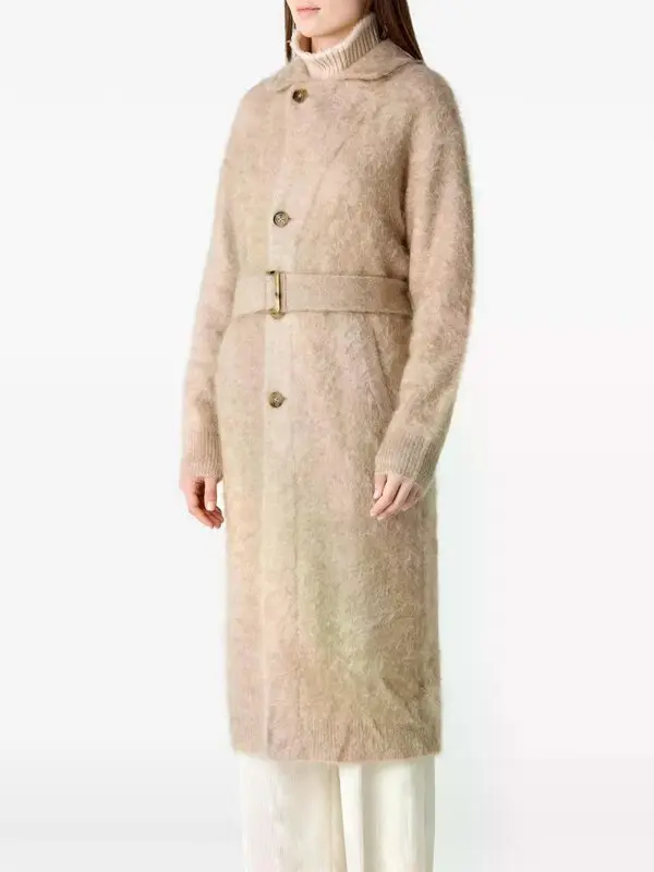 Guest In Residence Grizzly Belted Coat - Neutrals