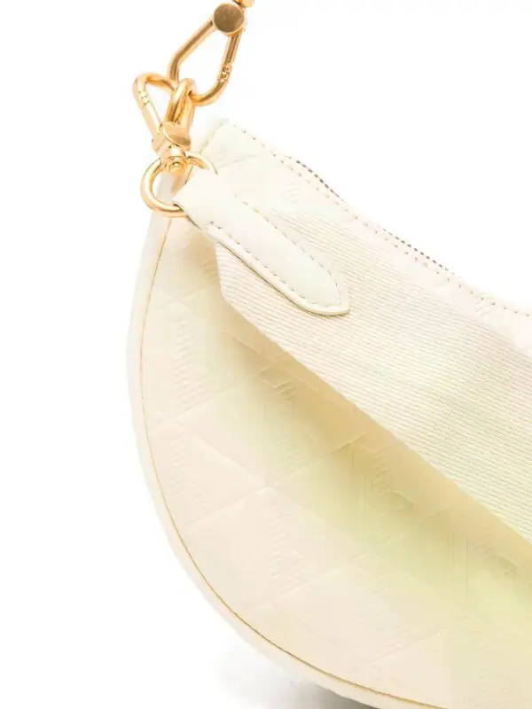 Lacoste Monogram Crescent Shoulder Bag