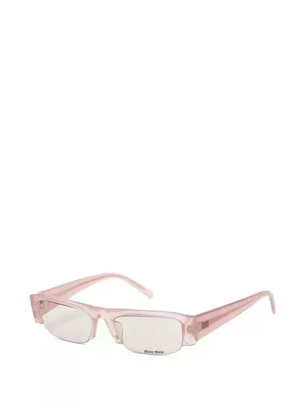 Miu Miu Rectangle Frame Sunglasses