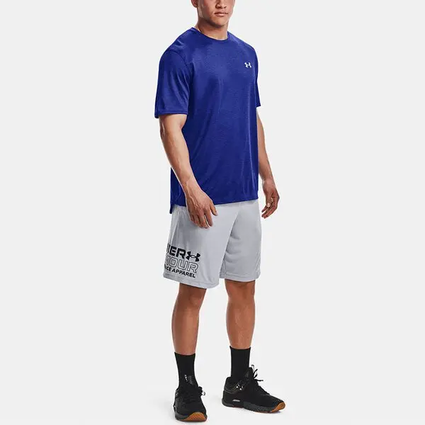 Under Armour Tech Graphic Logo Training Shorts - White