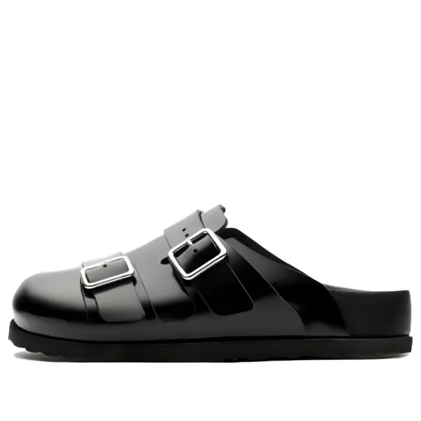 BIRKENSTOCK West Leather Sandals - Black
