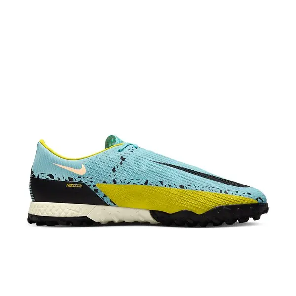 Nike Phantom Gt2 Pro Tf Football Boots - Blue/yellow