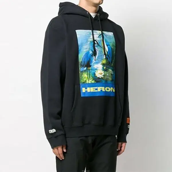 Heron Preston Pop Over Hoodie