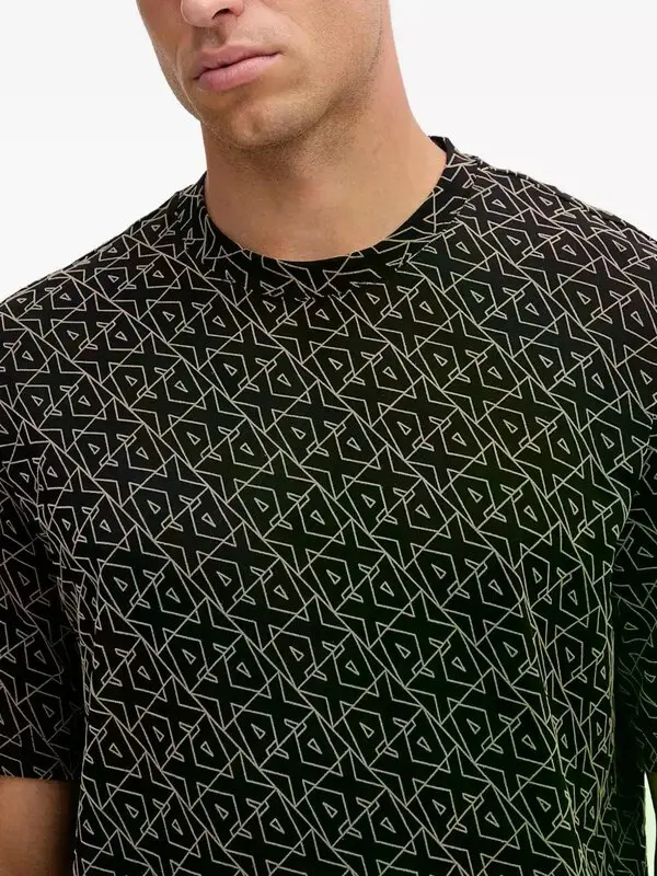 Armani Exchange Geometric-print T-shirt