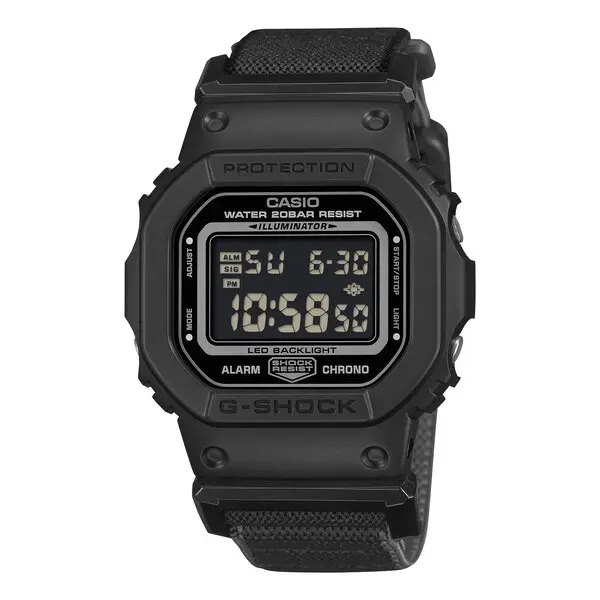 Casio G-shock 5600 Series Digital Watch - Black
