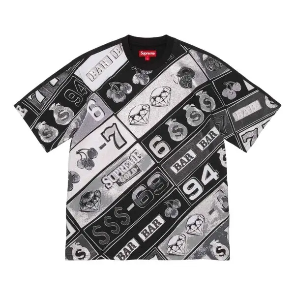 Supreme Ss26 Slot Machine S/s T-shirt - Black