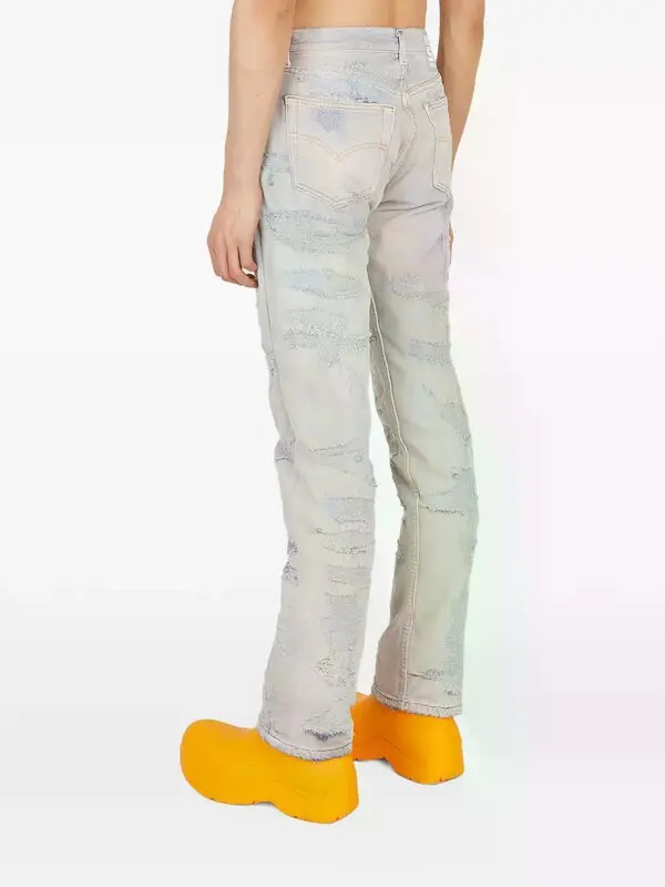 NOTSONORMAL Distressed Five-pocket Jeans