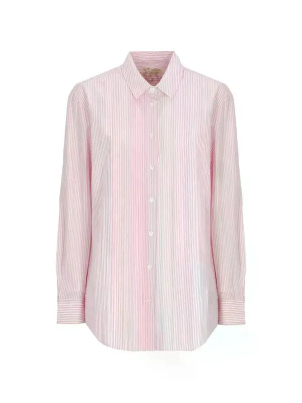 MC2 SAINT BARTH Striped Cotton Shirt