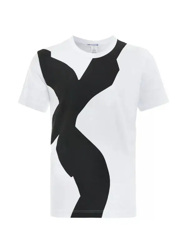Comme Des Garçons Abstract-print T-shirt