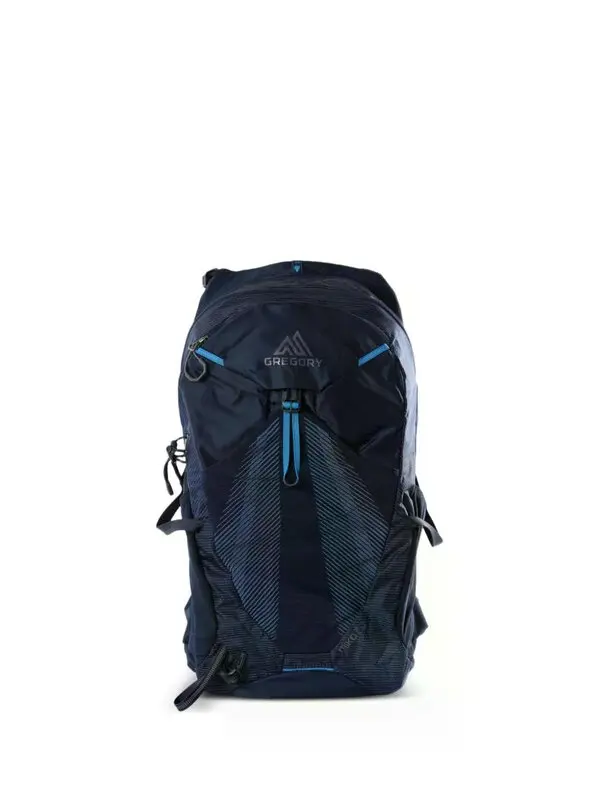 GREGORY Miko 20 Logo-print Panelled Backpack - Blue
