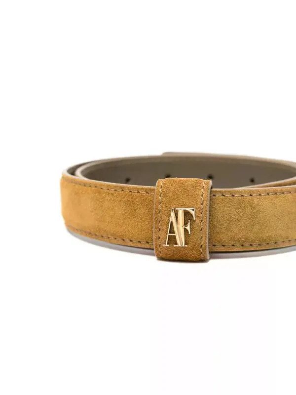 Alberta Ferretti Logo Plaque Belt