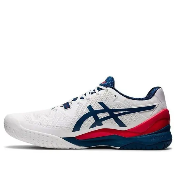 Asics Gel Resolution 8 Athletic Shoes - Blue/white