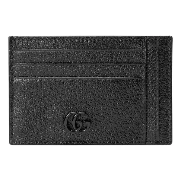 Gucci Gg Marmont Card Case - Black